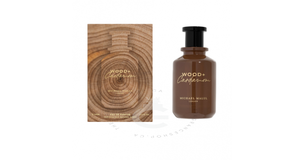Michael Malul London Wood+Cardamom EDP For Him 100ml / 3.4 Fl.Oz. - Amber+Smoke